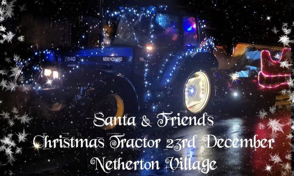 Santa Round the Village 2022, Netherton, Wakefield, 23 December 2022