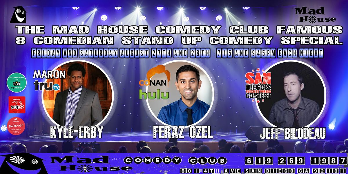 The Mad House Famous Showcase Special w/ Feraz Ozel from Conan OBrien ...