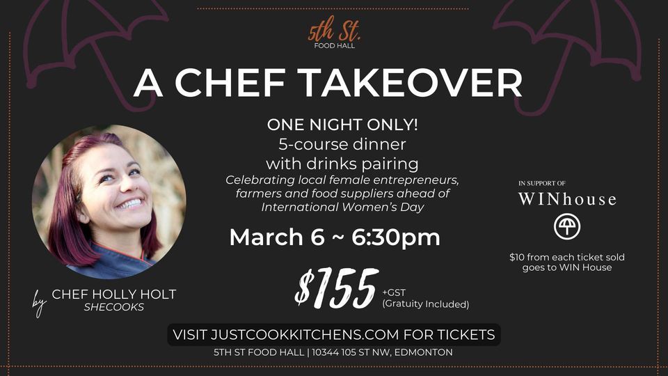 A Chef Takeover by Chef Holly Holt from SheCooks, JustCook Kitchens ...
