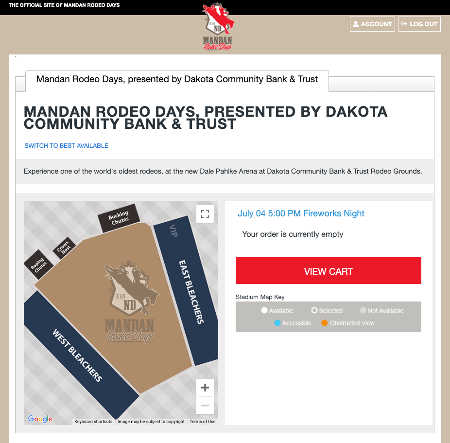 Mandan Rodeo Days at Dale Pahlke Arena at the Dakota Community Bank and ...