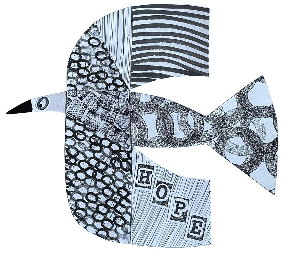 Birds of Hope Art Workshop, St. Peter Mancroft Church, Marlingford, 18 ...