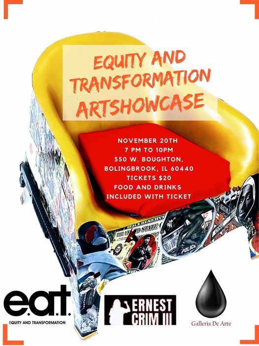 Equity & Transformation Art Showcase, Galleria De Arte, Bolingbrook, 20 ...