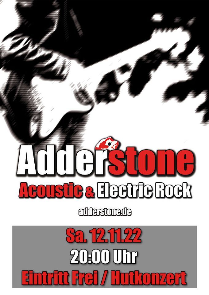Adderstone Live im Tropi, Tropical Wolfsburg, 12 November 2022