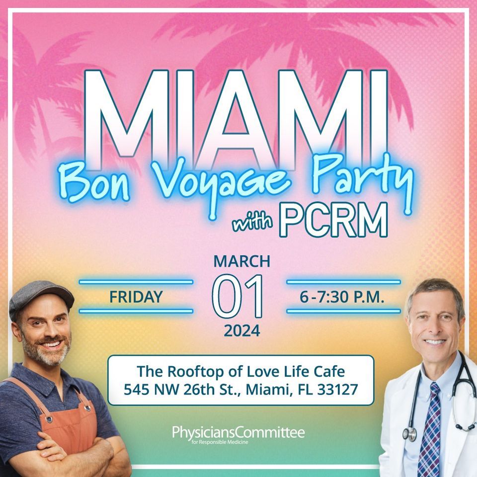 Miami Bon Voyage Party!, Love Life Cafe, Miami, 1 March 2024