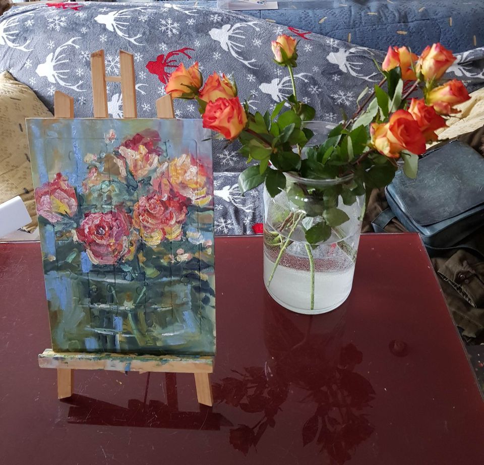 Tapyba akrilu arba aliejumi, Sėlių g.39, Vilnius, 25 February 2023