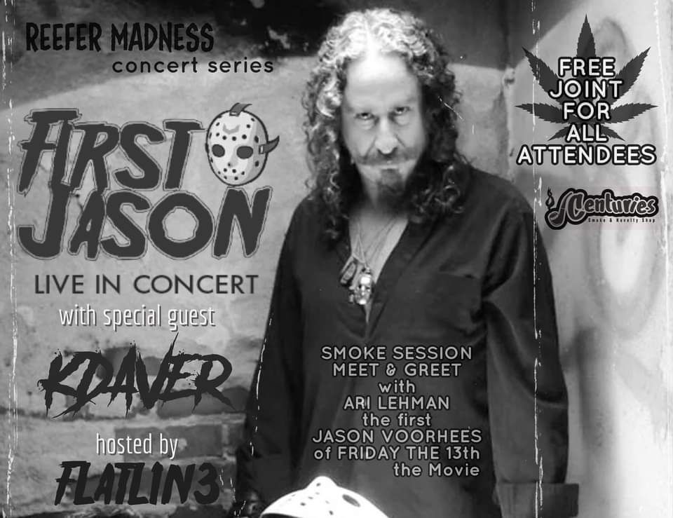 REEFER MADNESS HORROR SHOW: FIRST JASON w/ KDAVER, Stamps... the bar ...