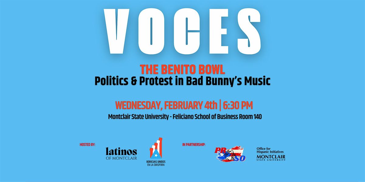 VOCES: Sounds of Resistance - Politics & Protest in Bad Bunnys Music ...
