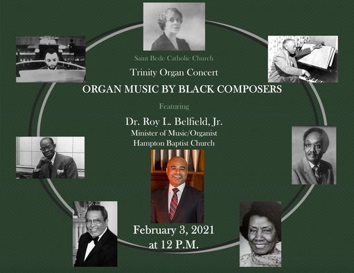 Organ Music by Black Composers, Saint Bede Catholic Church ...