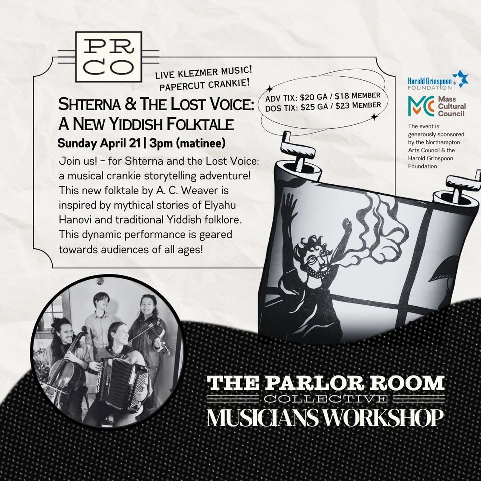 Shterna and The Lost Voice: A New Yiddish Folktale at The Parlor Room ...