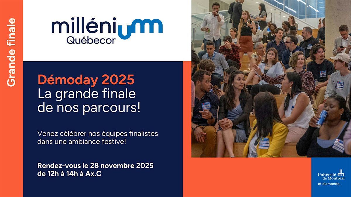 DÉMODAY Millénium Québecor 2025, Ax.c, Montreal, 28 November 2025