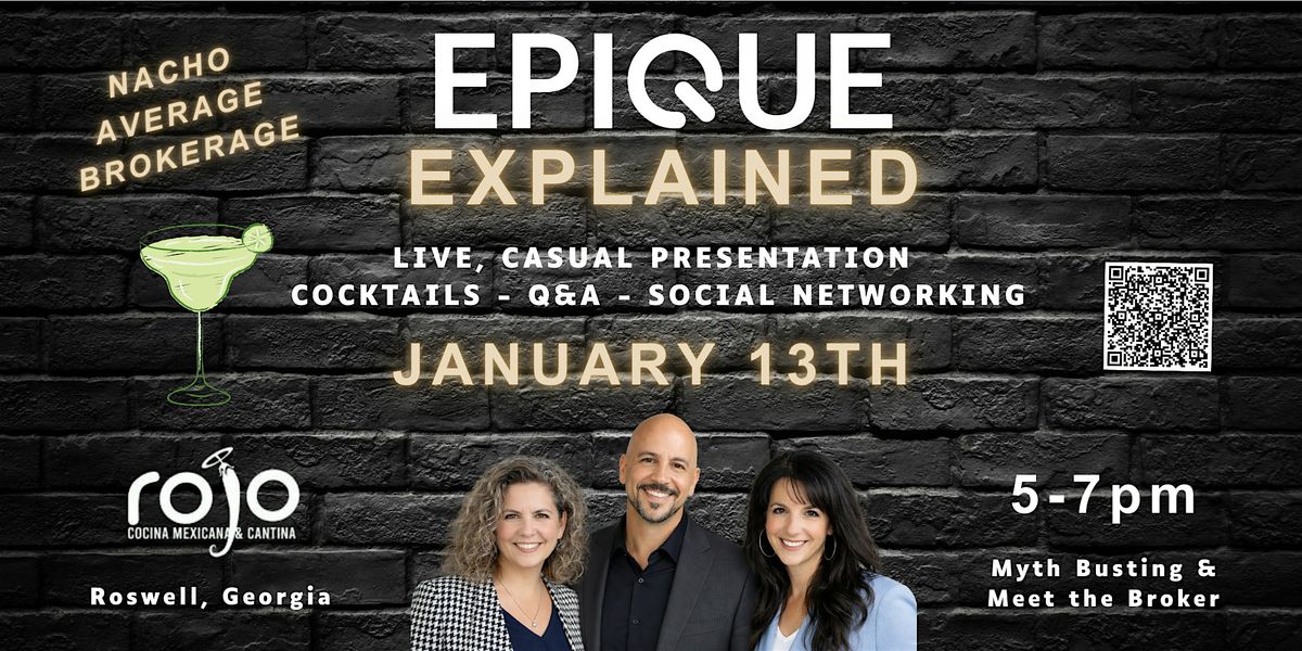 Nacho Average Brokerage - EPIQUE Explained LIVE!, Rojo Cocina Mexicana ...