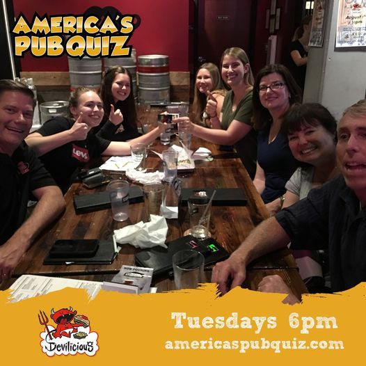 Trivia Night - Americas Pub Quiz, Devilicious Eatery, Temecula, 18 May 2021
