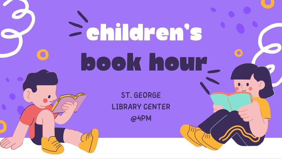 Childrens Book Hour, NYPL - St. George Library Center, New York, 21 ...