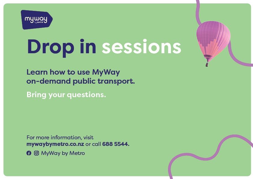 MyWay by Metro Drop in session, Timaru District Libraries, 19 December 2023