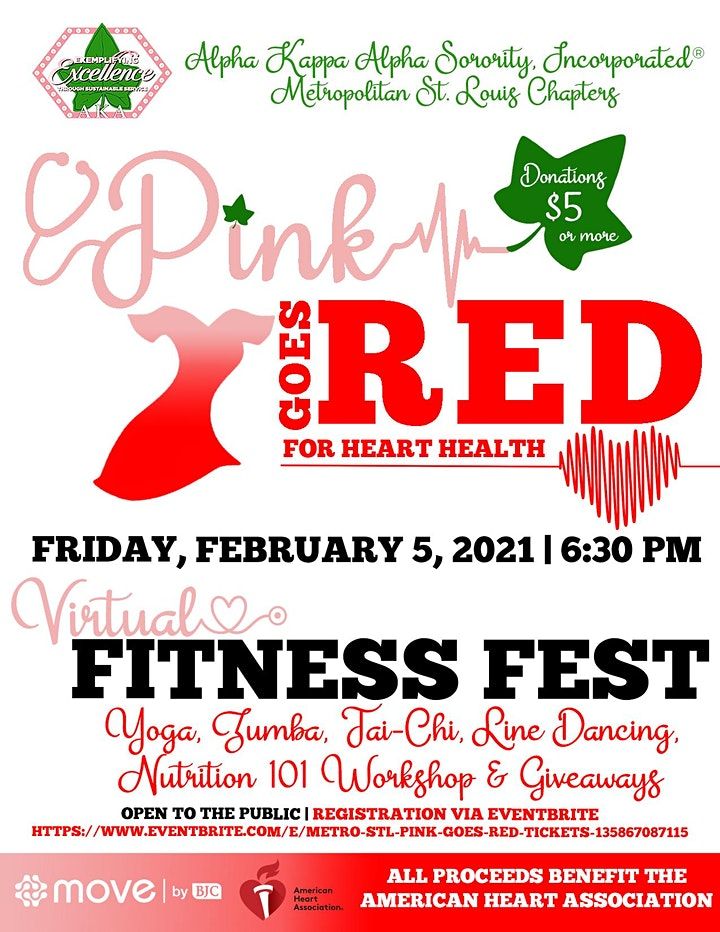 Pink Goes Red hosted by Metro STL -AKA Sorority Inc./Move by BJC ...