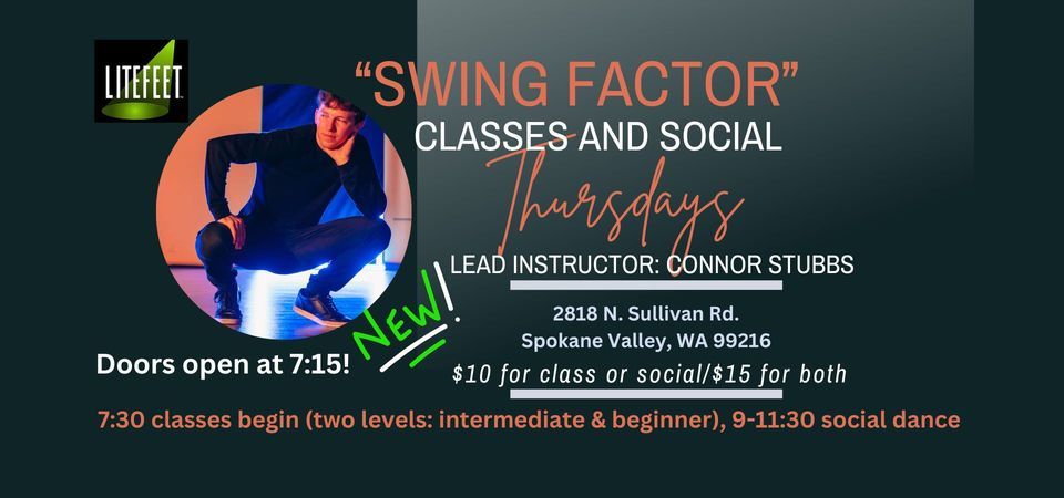 "Swing Factor": NEW Country Swing Class and Social, Burbity Workspaces ...
