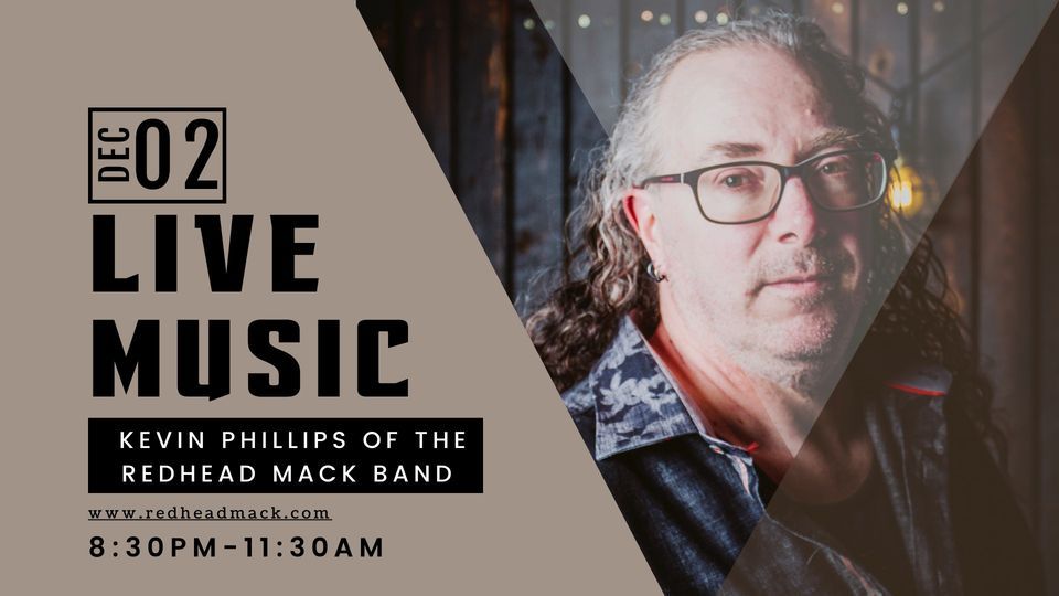 Kevin Phillips of the Redhead Mack Band, Prairie Dog Beer & BBQ ...