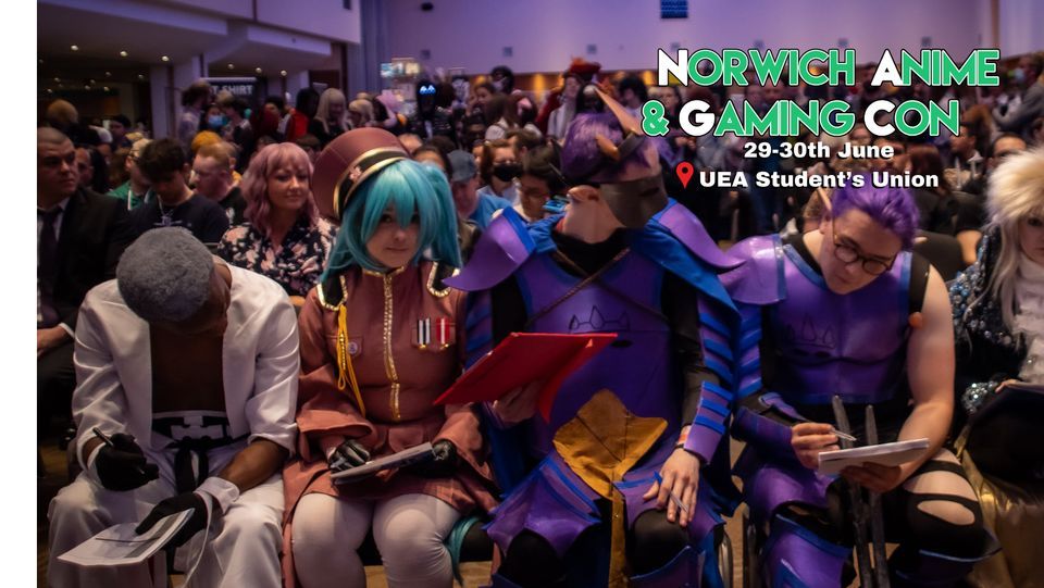 Norwich Anime and Gaming Con 2024, UEA Students' Union, Norwich, 29 ...