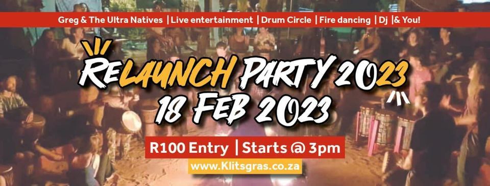 Klitsgras Relaunch Event, Klitsgras Drumming, Pretoria, 18 February 2023