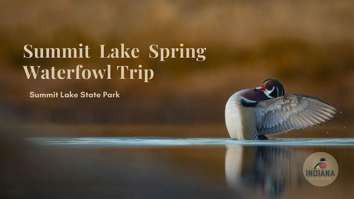 Summit Lake Spring Waterfowl Field Trip, 5993 N Messick Rd, New Castle ...