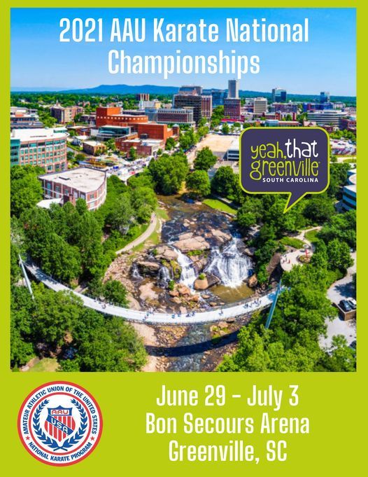 2021 AAU Karate National Championships, Bon Secours Wellness Arena ...