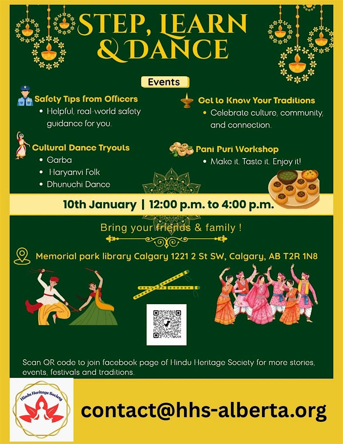 Learn Step & Dance : Cultural tryouts in Calgary Library, Calgary ...