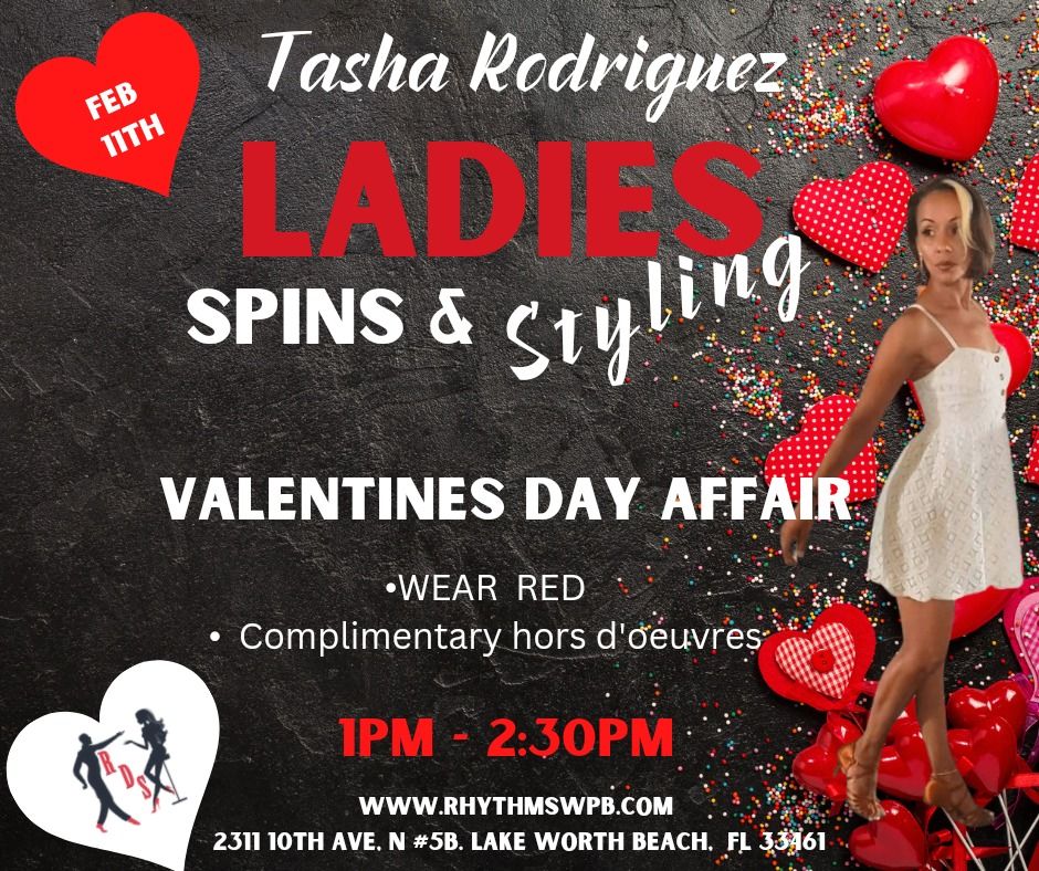 Ladies Spin Technique and Styling , Rhythms Dance Studio, LLC., Lake Worth, 11 February 2023