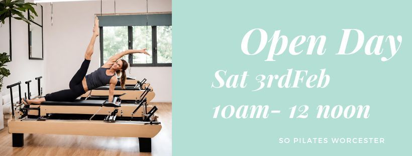 Reformer Pilates Open Day, SO Podiatry, Worcester, 3 February 2024