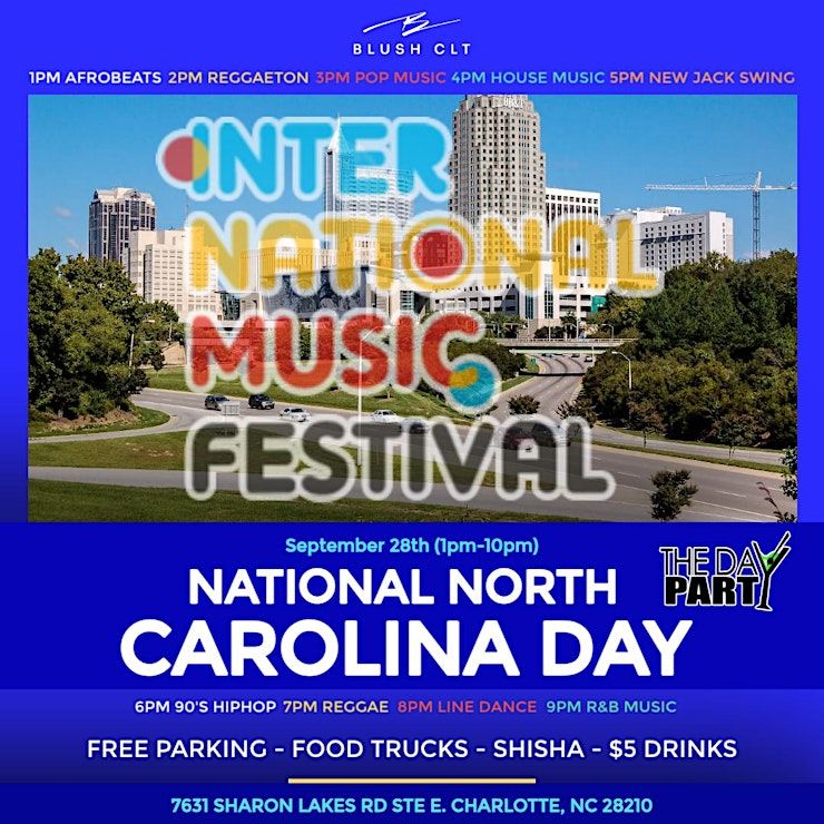 National North Carolina Day Party, Blush CLT, Charlotte, 28 September 2025