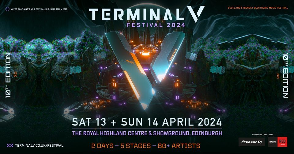 Terminal V Festival 2024, Royal Highland Centre, Kirknewton, 13 April ...