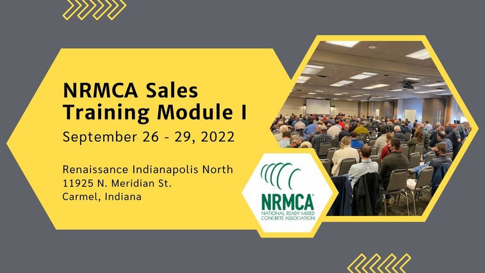 NRMCA Sales Training Module 1, Renaissance Indianapolis North Hotel ...