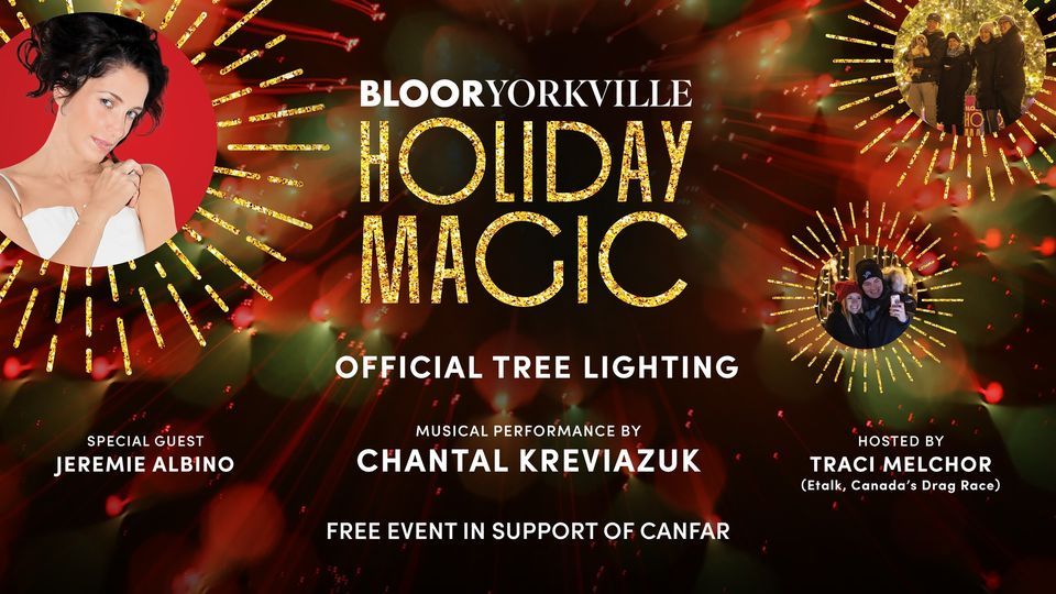 Bloor-Yorkville Holiday Magic 2022, Village of Yorkville Park, Toronto, 26 November 2022