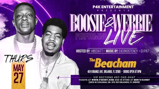 Boosie & Webbie LIVE | Orlando, FL | May 27th, The Beacham, Orlando, 27 ...
