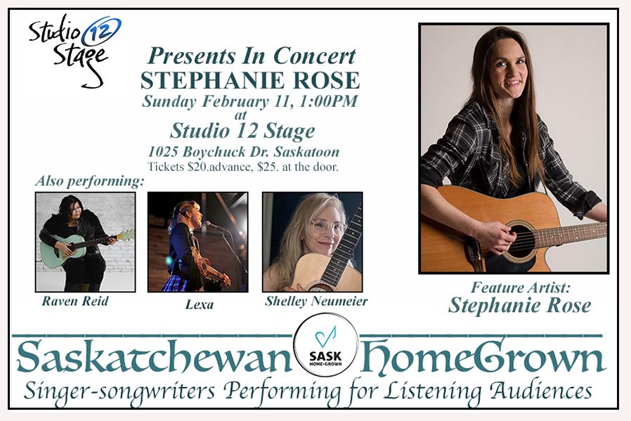 Sask Home-Grown: Stephanie Rose w/ Lexa, Shelley, and Raven, 9 - 1025 ...