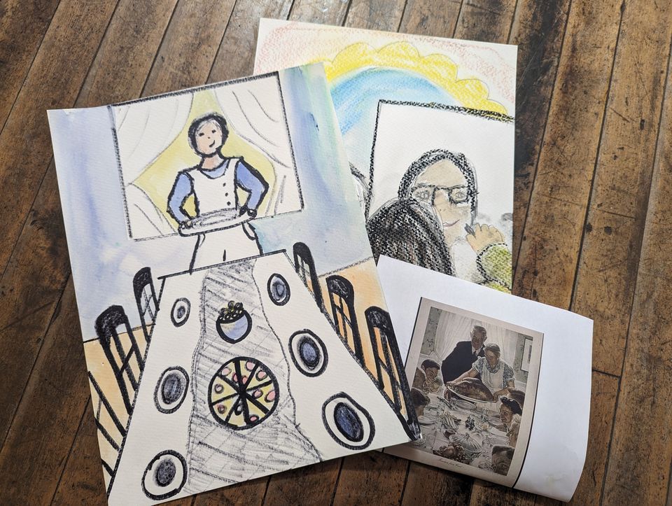 Homeschool Norman Rockwell Art Lesson, Museum of Visual Materials ...