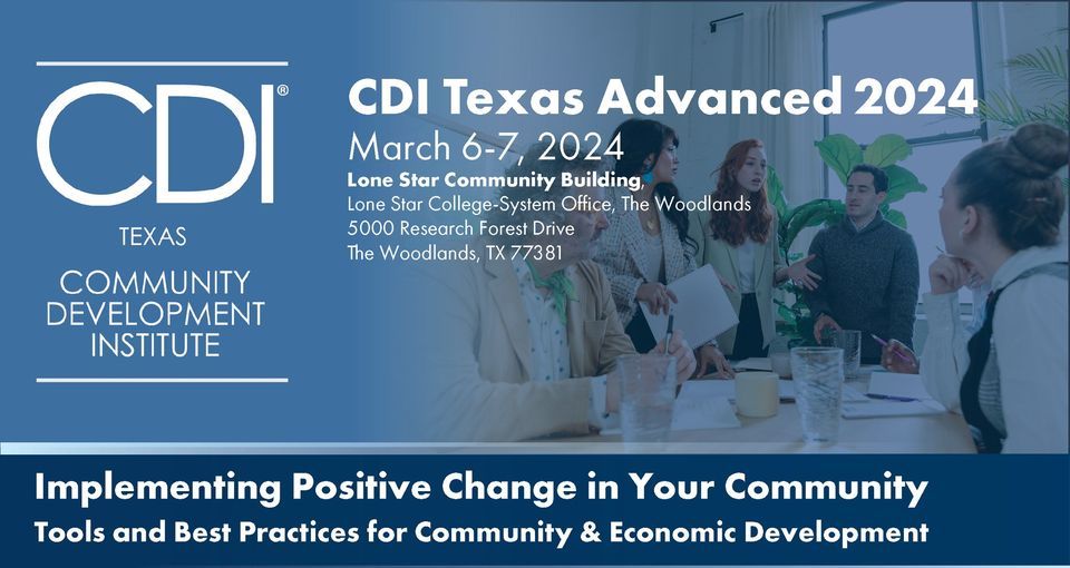 CDI Texas Advanced 2024, 5000 Research Forest Dr, Spring, TX 77381-4356 ...