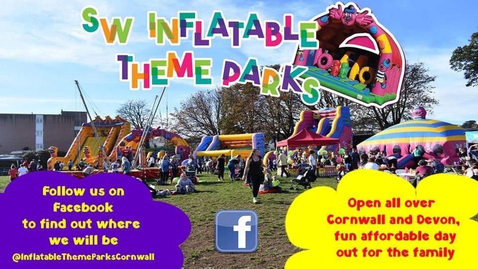 Plymouths Biggest ever inflatable park, Tor Bridge High, Plymouth, 27 ...