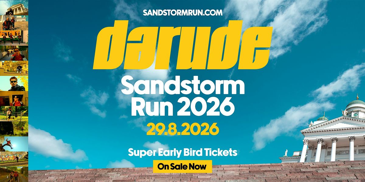Sandstorm Run 2026 Helsinki, Kaivopuisto, Helsinki, 29 August 2026