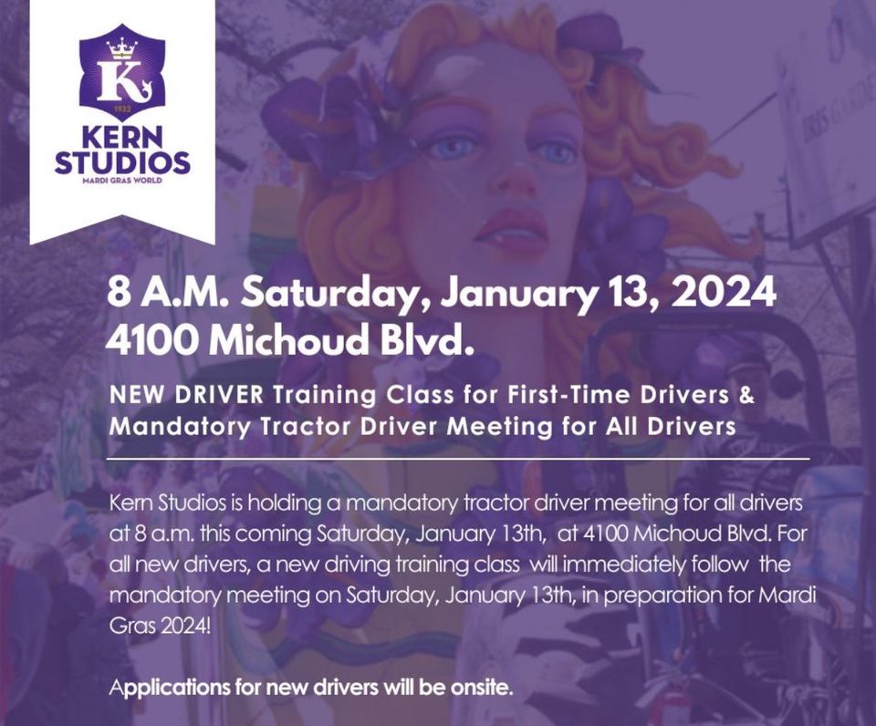 Mandatory Tractor Driver Meeting for ALL Drivers & New Driver Training ...