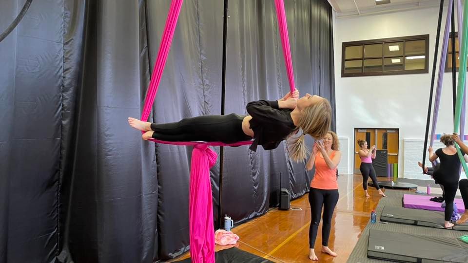 Introduction to Aerial Silks - Saturday Try-It Class, South Dakota ...