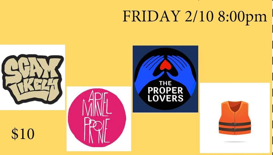 Float Stanley/Proper Lovers/Scam Likely/Marvel Prone @ The Jungle, The ...