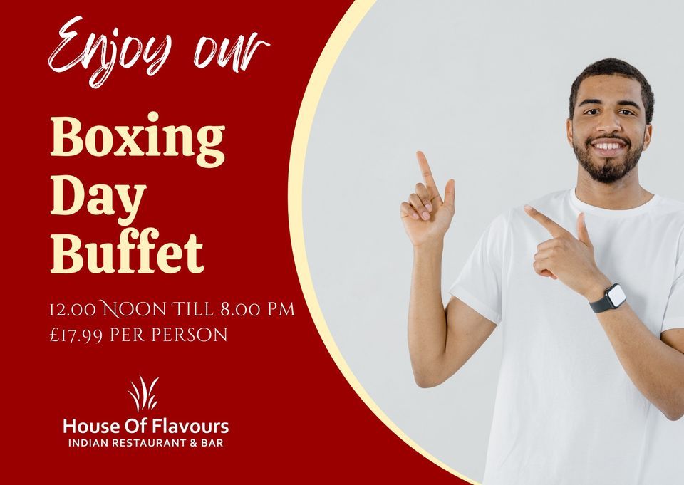 ALL DAY BOXING DAY BUFFET House Of Flavours Reading 26 December 2022 all-day-boxing-day-buffet-house-of-flavours-reading-26-december-2022