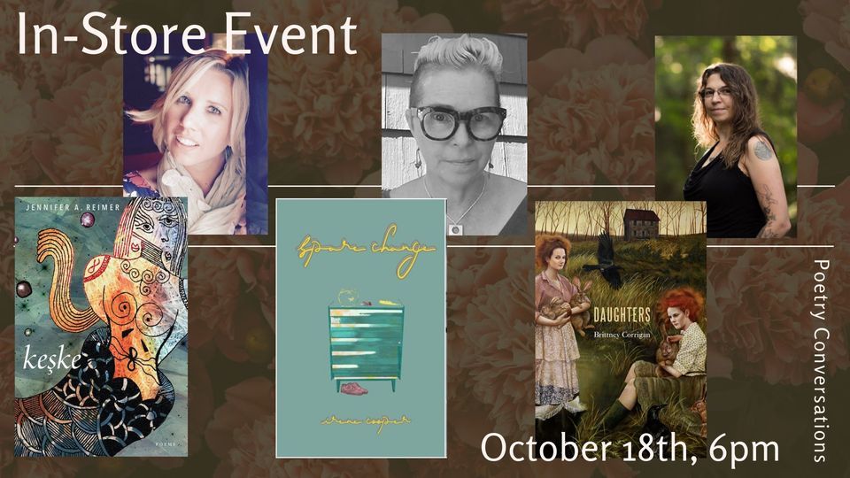 Poetry Conversations with Jennifer Reimer, Irene Cooper, and Brittney ...