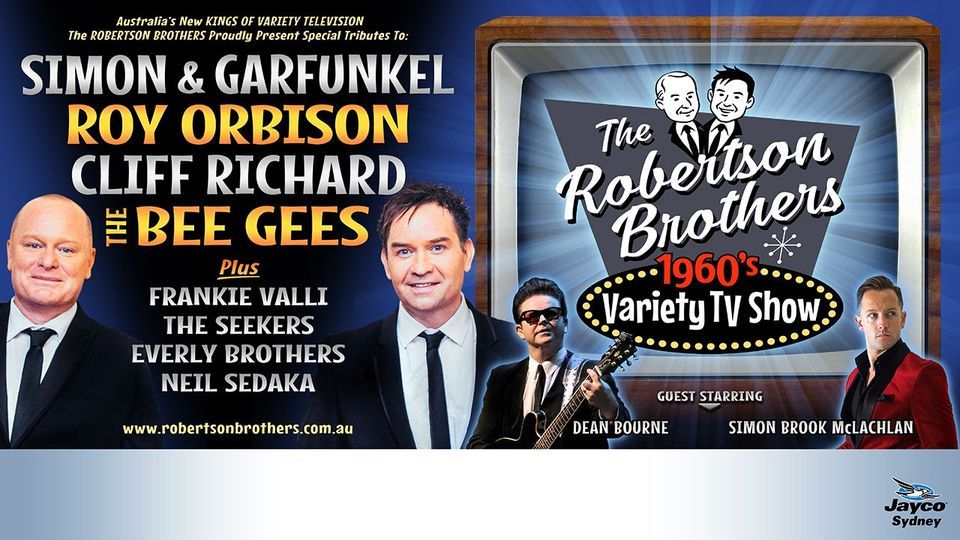 Robertson Brothers 60s Variety TV Show, Gladstone Entertainment ...