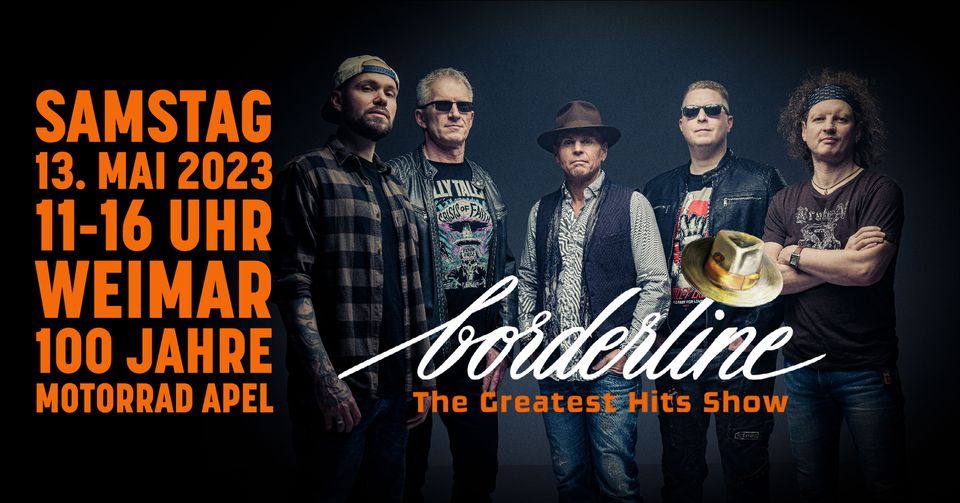 BORDERLINE live bei 100 Jahre Motorrad Apel Weimar, Motorrad Apel ...