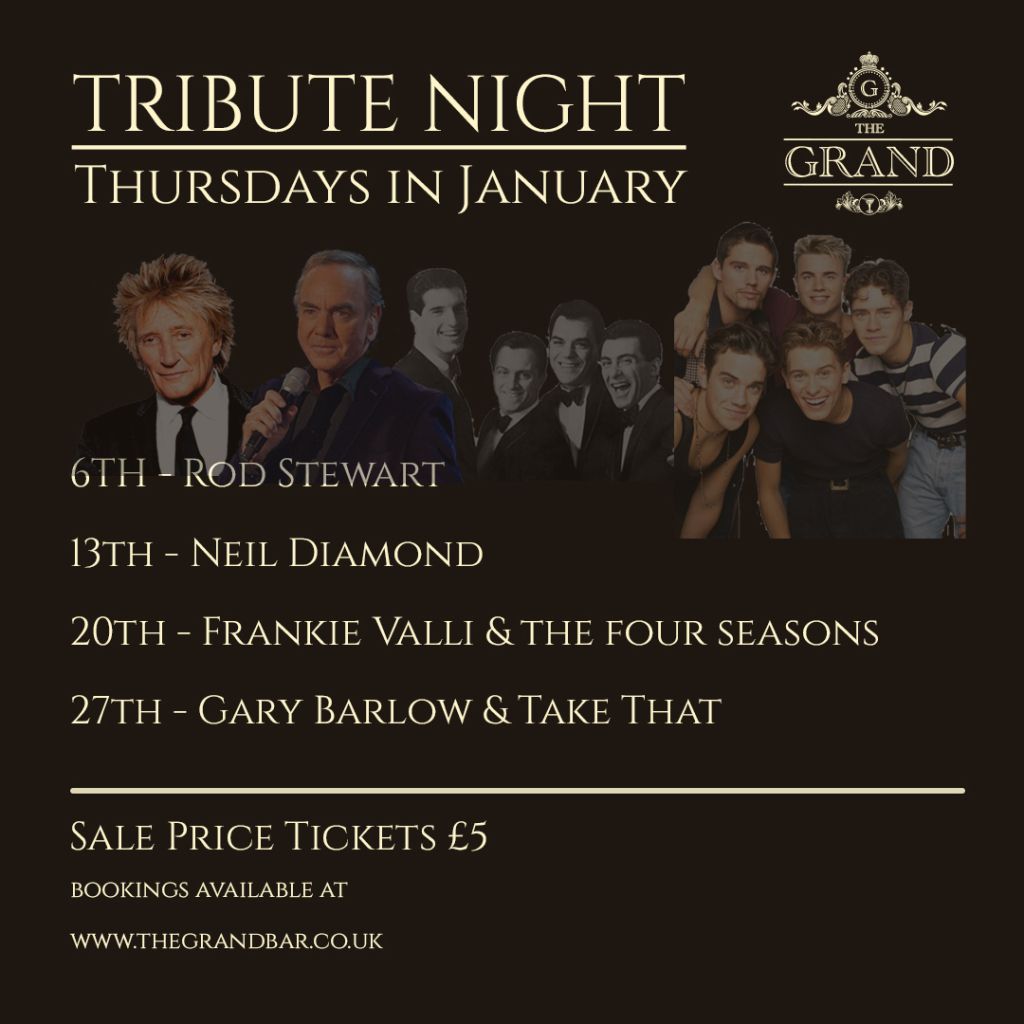 The Grand Presents Rod Stewart Tribute Tickets, The Grand, Warrington ...