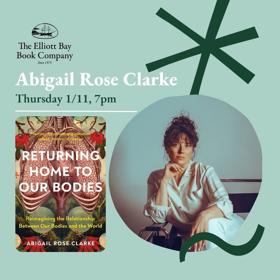 Abigail Rose Clarke, Elliott Bay Book Company, Seattle, 11 January 2024