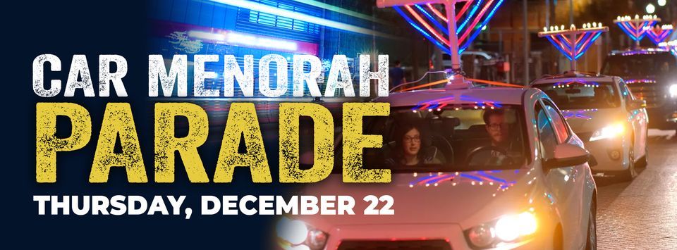 Menorah Car Parade 2022, Chabad Jewish Center of Greater S. Petersburg ...