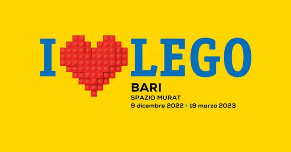 Mostra I LOVE LEGO - Bari, Spazio Murat, Bari, 14 January 2023