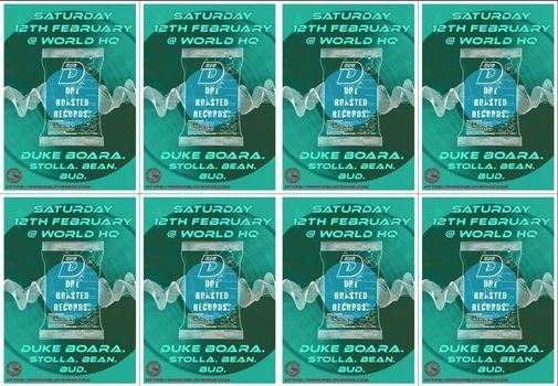 Dry Roasted Records - Duke Boara, World Headquarters, Newcastle upon ...